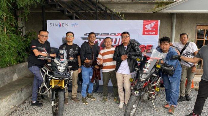 Gandeng Komunitas Motor Honda, Sinsen Gelar CB150X City Fun Challenge - Tribunjambi.com