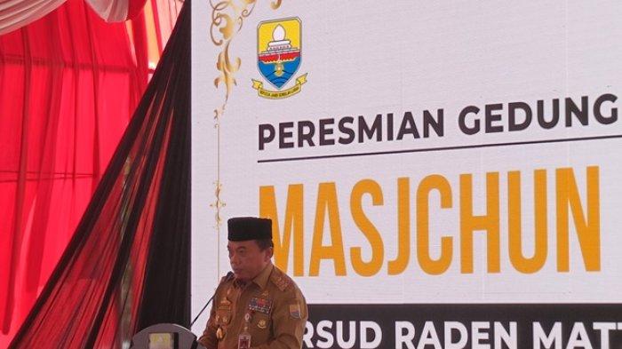Di Balik Penamaan Gedung Graha Utama Masjchun Sofwan di RSUD Raden Mattaher Jambi - Tribunjambi.com