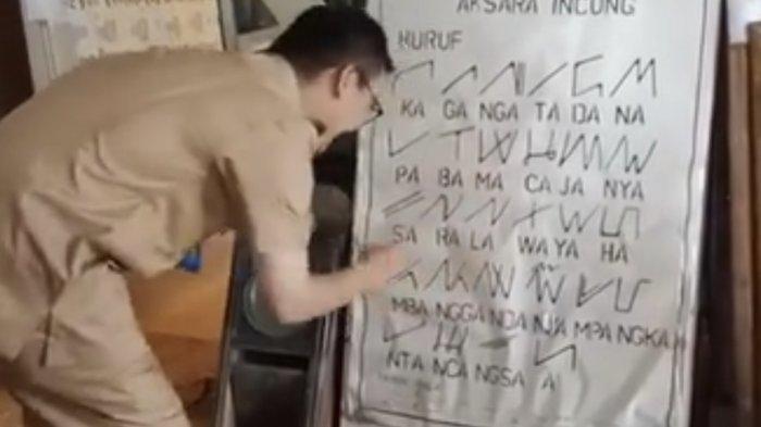 Aksara Incung Kerinci Jambi Perlu Dilestarikan - Tribunjambi.com