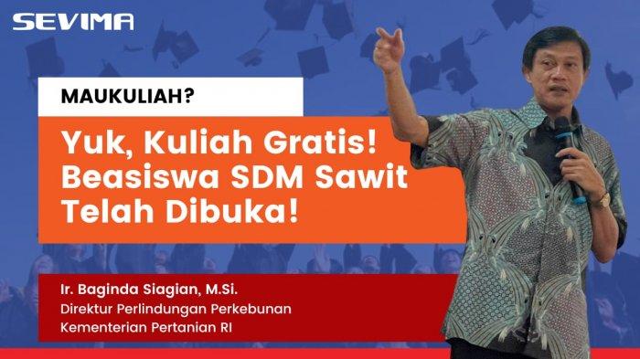 Informasi Jurusan dan Cara Daftar Beasiswa SDM Sawit 2022 - Tribunjambi.com
