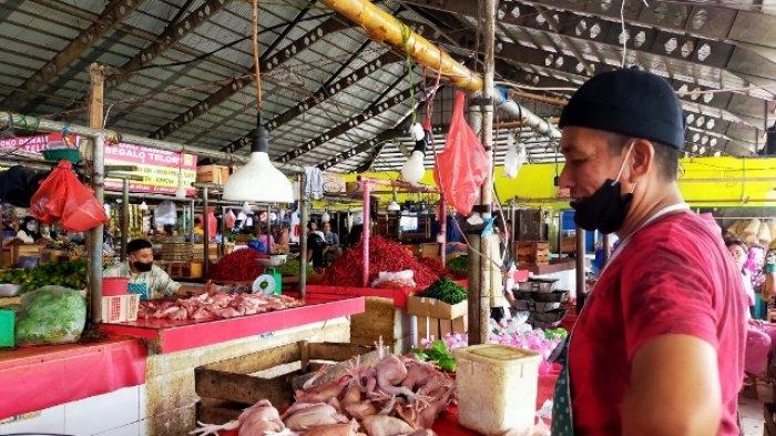 Presiden Jokowi Bagi-bagi Sembako di Pasar Angso Duo, Ipul Pedagang ...