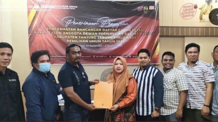 Tahapan Pencermatan DCT Ditutup, Dua Parpol di Tanjabtim Pilih Ubah Komposisi Bacaleg ...