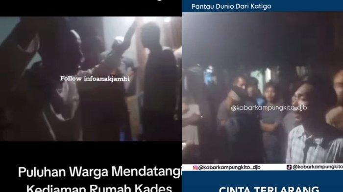 Viral Warga Gerebek Rumah Kades di Bungo Jambi, Diduga Selingkuh dengan ...
