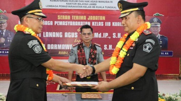 Kakanwil Kemenkumham Jambi Hadiri Sertijab Kalapas Kelas IIB Kuala Tungkal - Tribunjambi.com
