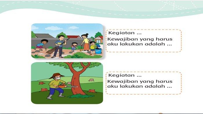 Kegiatan dan Kewajiban yang Harus Dilakukan, Kunci Jawaban Kelas 3 Tema ...