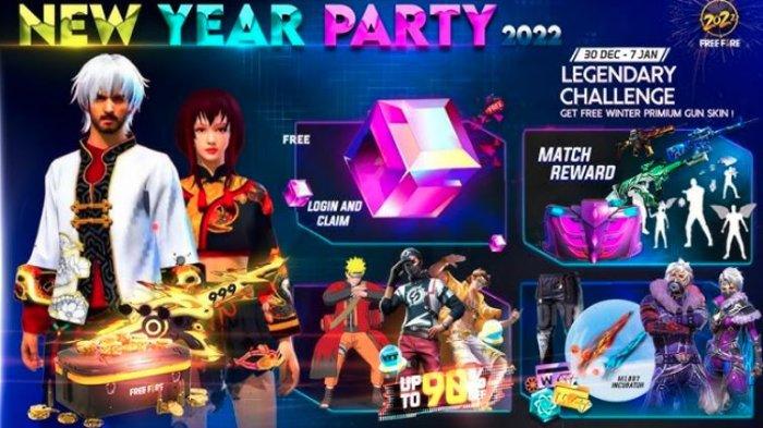 Kode Redeem Free Fire FF Hari Ini Jumat 24 Januari 2025, Serbu Ada Diamond Gratis dan Ratusan ...