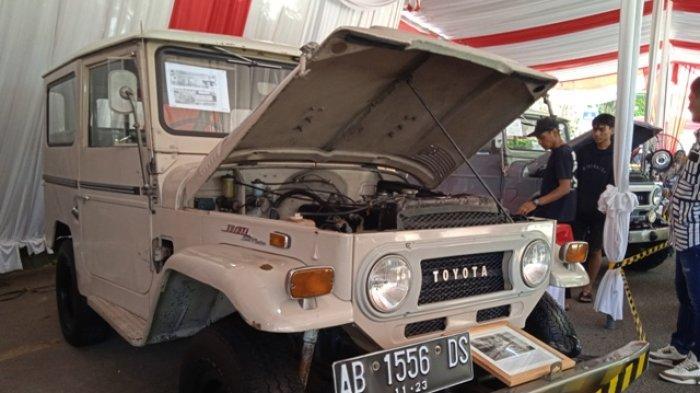 Land Cruiser FJ40 Hatcback Tahun 1970 Bersejarah, Dipamerkan pada Jambore TLCI Jambi ...