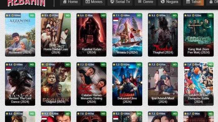 30 Link Nonton Bioskop Gratis Terbaru 2025, Ada Pengganti Rebahin, LayarKaca21 dan IndoXXI ...
