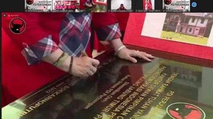 Megawati Resmikan Kantor DPC PDIP Tanjab Timur, Edi Purwanto: Rumah ...