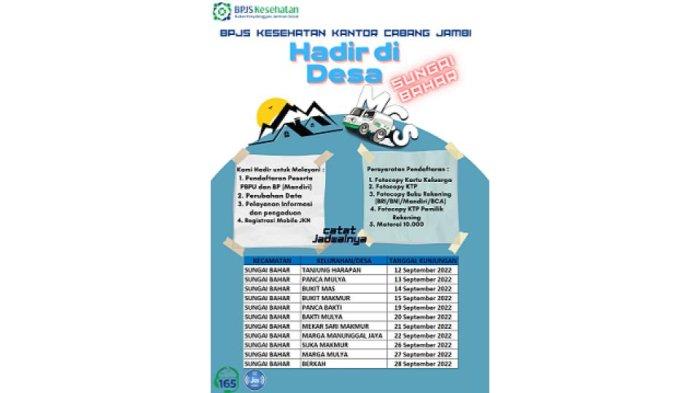 MCS BPJS Kesehatan Jambi ''Mangkal'' Dua Minggu di Desa - Tribunjambi.com