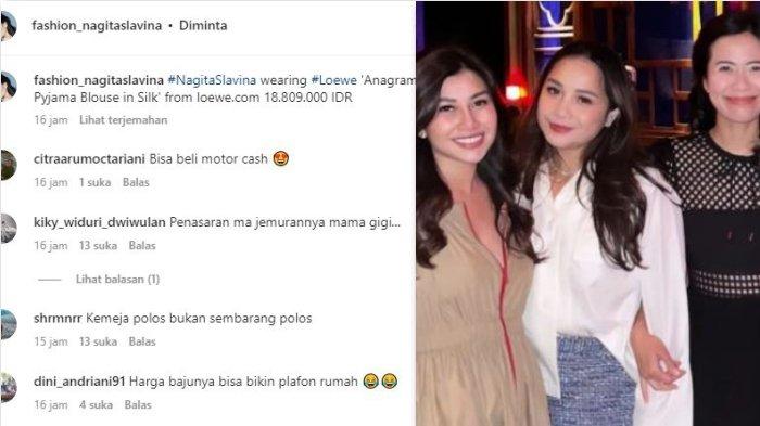 Penampilan Nagita Slavina Pakai Kemeja Putih Polos Disorot, Warganet Syok Tahu Harganya: Ya ...