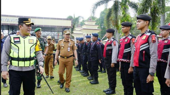 Polres Merangin Gelar Apel Pasukan Gabungan Operasi Mantap Praja Siginjai Untuk Pilkada 2024 ...