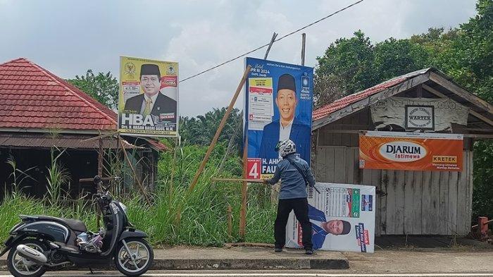 Bawaslu Provinsi Jambi Tertibkan 52 Ribu Baliho Dan Spanduk Caleg Penuhi Unsur Kampanye ...