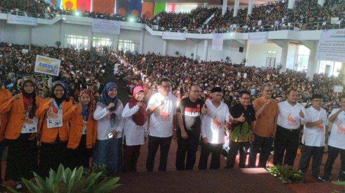 PKKMB Universitas Jambi 2023 Sukses, Rektor Ajak Mahasiswa Kembangkan Potensi Diri - Tribunjambi.com