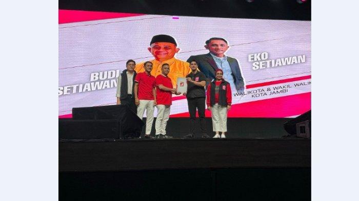PSI Resmi Dukung Budi Setiawan-Eko Setiawan di Pilwako Jambi 2024 - Tribunjambi.com