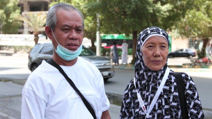 Kebahagiaan Musohir dan Sumarti Menjadi Tamu Allah: Pokoknya Super Senang - Tribunjambi.com