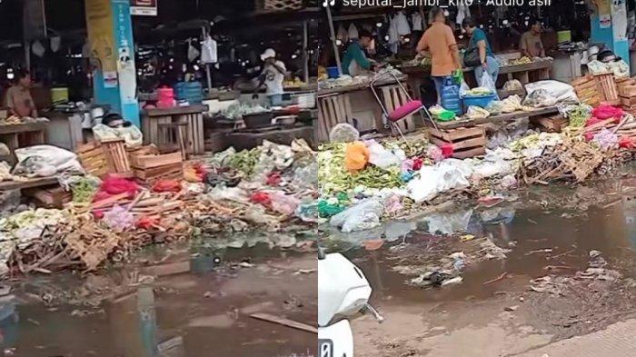Viral Pasar Angso Duo Penuh Tumpukan Sampah, Pengunjung Ngeluh karena ...