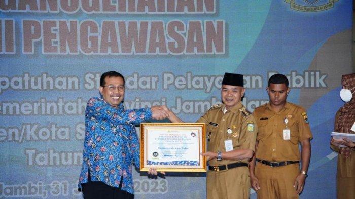 Tebo Raih Peringkat Pertama se-Provinsi Jambi Kepatuhan Standar Pelayanan Publik Tahun 2022 ...