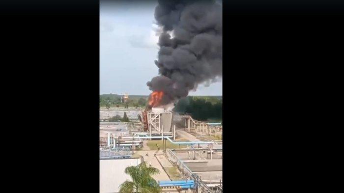 Tidak Ada Korban Jiwa dalam Kebakaran Tower Limbah PT LPPPI Tanjabbar ...