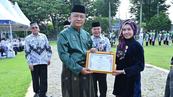 Peringati Hari Guru Nasional dan HUT ke-79 PGRI, Pemkot Jambi Gelar Upacara dan Apresiasi Guru ...