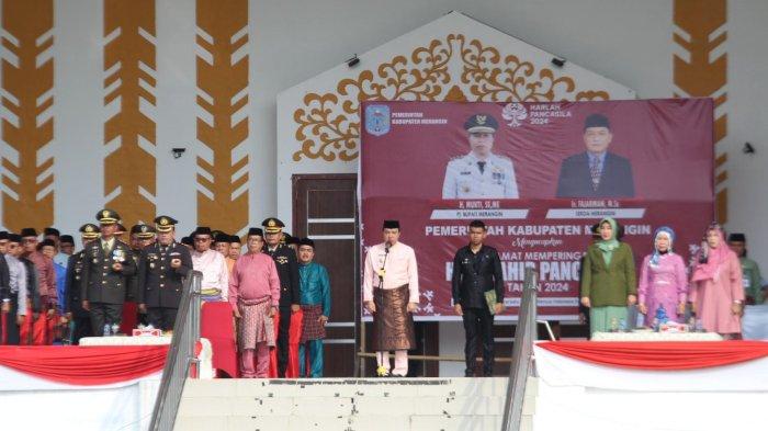 Pj Bupati Merangin Hadiri Upacara Hari Lahir Pancasila - Tribunjambi.com