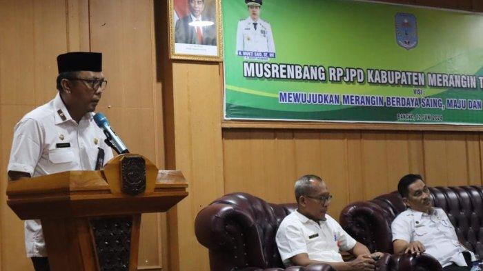 Pj Bupati Merangin Laksanakan Musrenbang RPJPD 2025-2045 - Tribunjambi.com