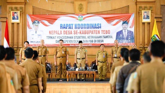 Rakor Bersama Kades, Pj Bupati Tebo: Realisasi Dana Desa Berpengaruh ...