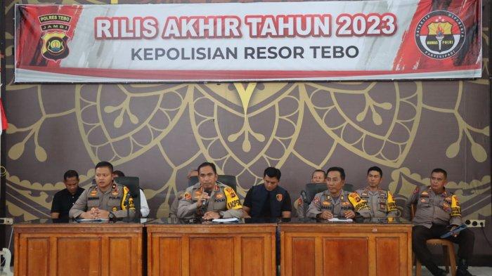 Kasus Narkoba Paling Banyak Ditangani Polres Tebo Tahun 2023 ...