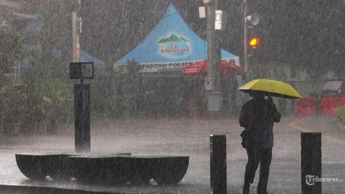 Awas Batanghari Hujan Petir, Prakiraan Cuaca Jambi Jumat 21 Februari 2025 - Tribunjambi.com