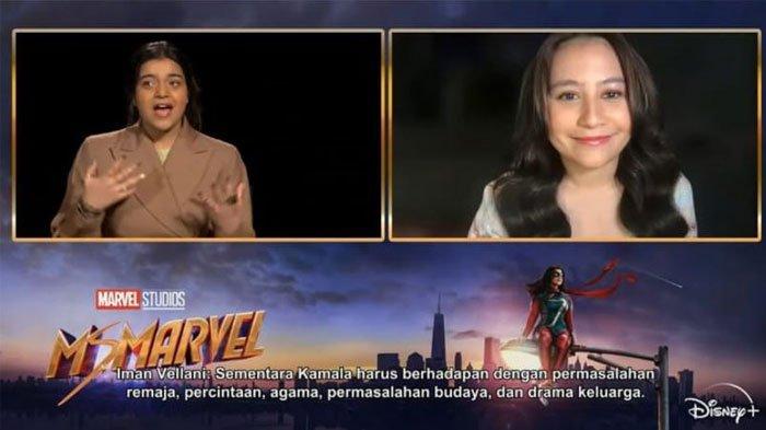 Prilly Latuconsina Ngobrol Langsung dengan Iman Vellani Pemeran Ms. Marvel, Warganet: Bangga ...