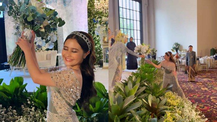 Prilly Latuconsina Tak Mau Rebutan saat Lempar Bunga di Pernikahan ...