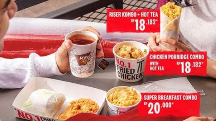 Promo KFC Hari Ini 1 Januari 2023, KFC A.M Harganya Mulai Rp18.182 ...