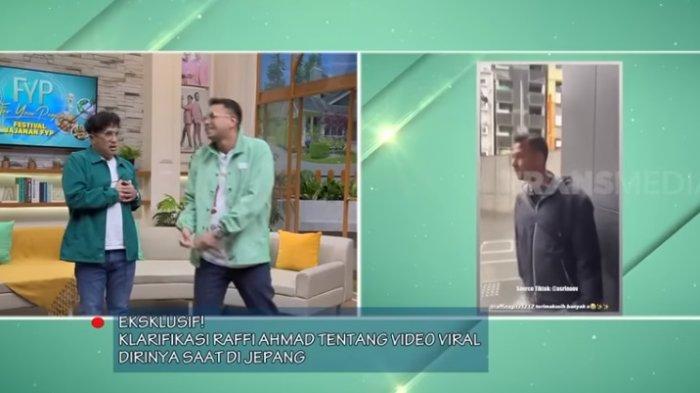 Raffi Ahmad Klarifikasi Video Call-nya di Jepang dengan Mimi Bayuh, Akui Karena Urusan Pekerjaan ...