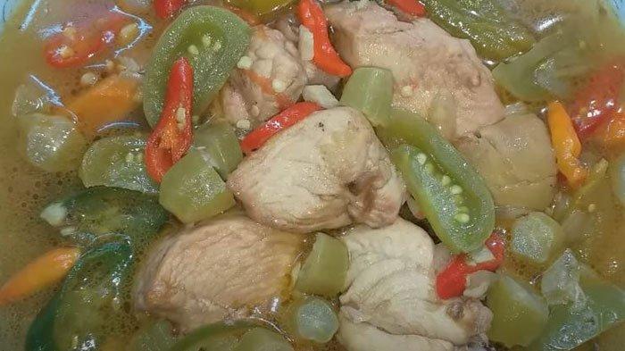 Resep Asem Asem Ayam, Tambahkan Belimbing Wuluh - Tribunjambi.com