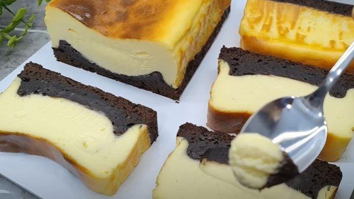 Resep Brownies Burnt Cheesecake, Jangan Memangang Terlalu Lama - Tribunjambi.com