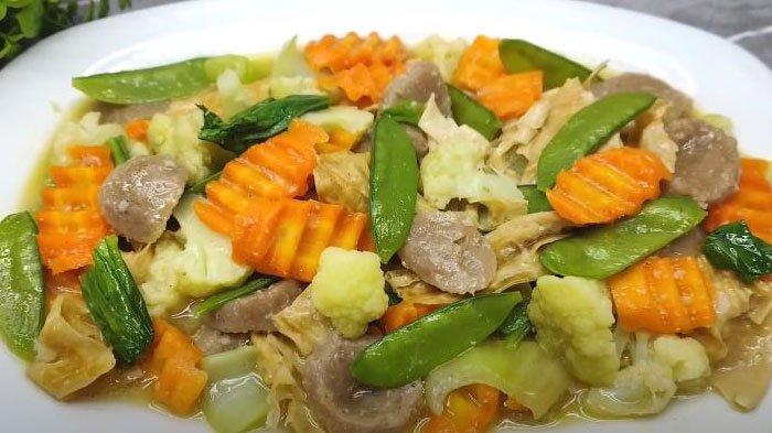 Resep Capcay Kuah Lezat dan Mudah Dibuat - Tribunjambi.com