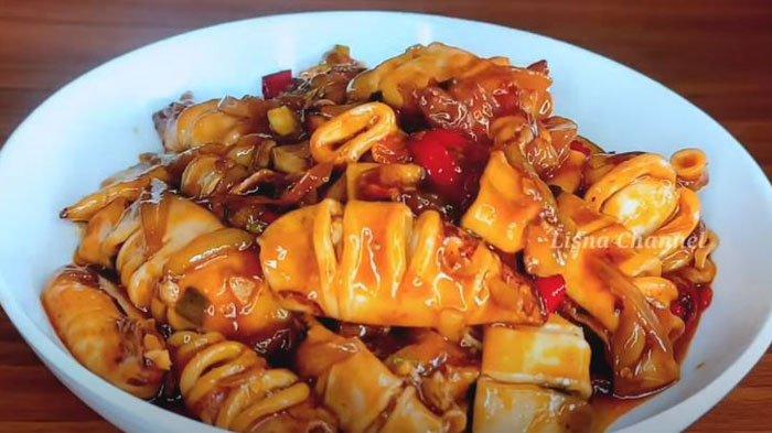 Resep Cumi Saus Tiram, Tambahkan Irisan Tomat Jelang Matang ...