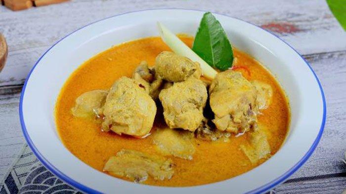 Resep Ayam Kari Santan, Goreng Ayam Sebentar Sebelum Dicampur Bumbu ...