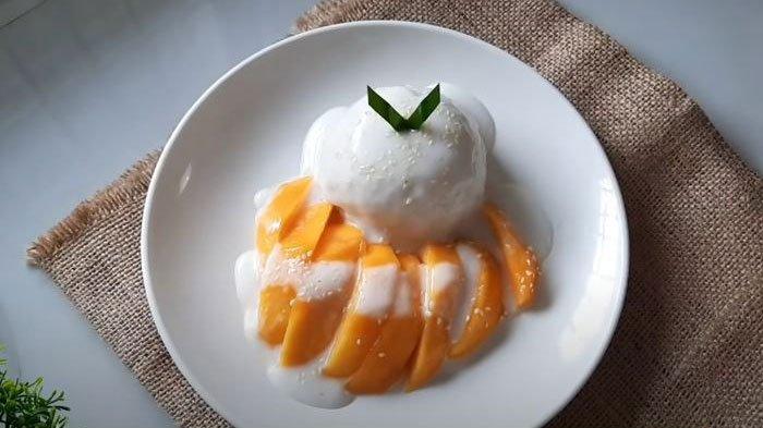Resep Mango Sticky Rice, Bisa untuk Ide Jualan - Tribunjambi.com