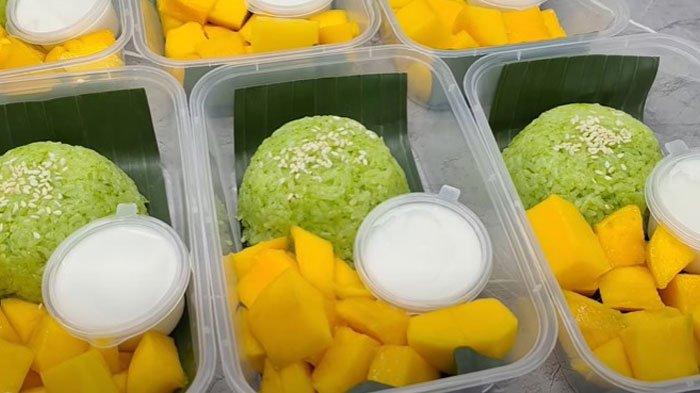 Resep Mango Sticky Rice Pandan, Bisa Jadi Ide Jualan - Tribunjambi.com