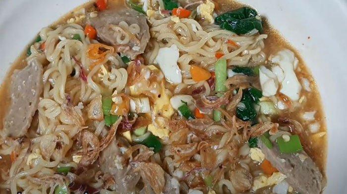 Resep Mie Nyemek, Tambahkan Rawit 10 Buah - Tribunjambi.com