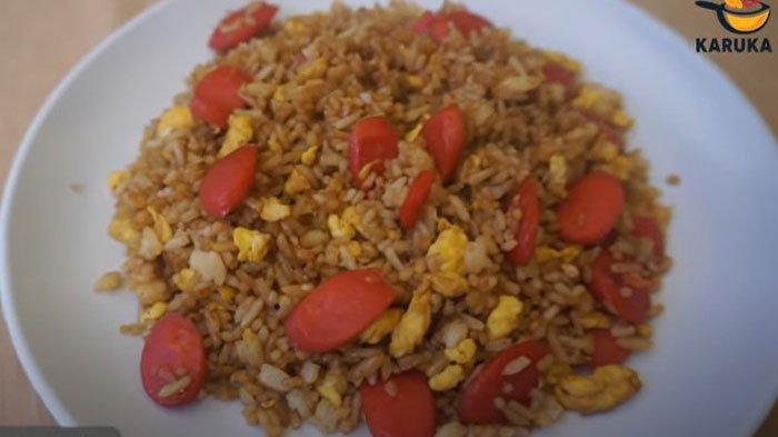 Resep Nasi Goreng Sosis untuk Bekal Anak Sekolah - Tribunjambi.com
