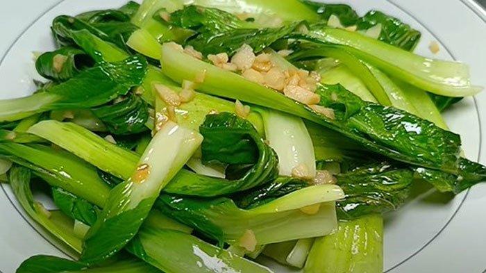 Resep Pokcoy Bawang Putih, Hanya 3 Bahan Saja - Tribunjambi.com