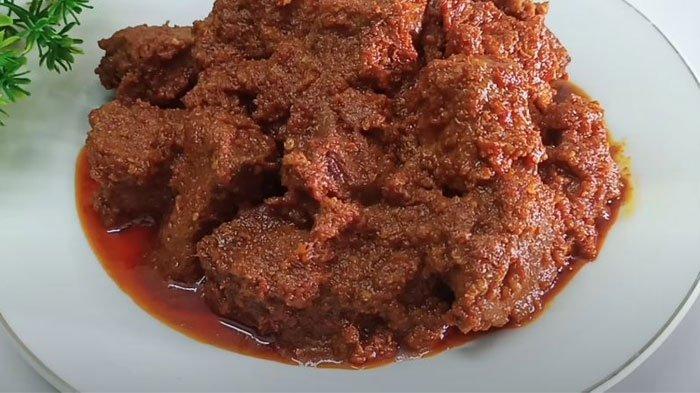 Resep Sajian Lebaran: Rendang Daging Sapi - Tribunjambi.com