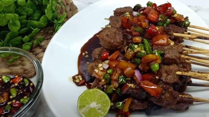Resep Sate Maranggi, Sajikan Bersama Acar - Tribunjambi.com