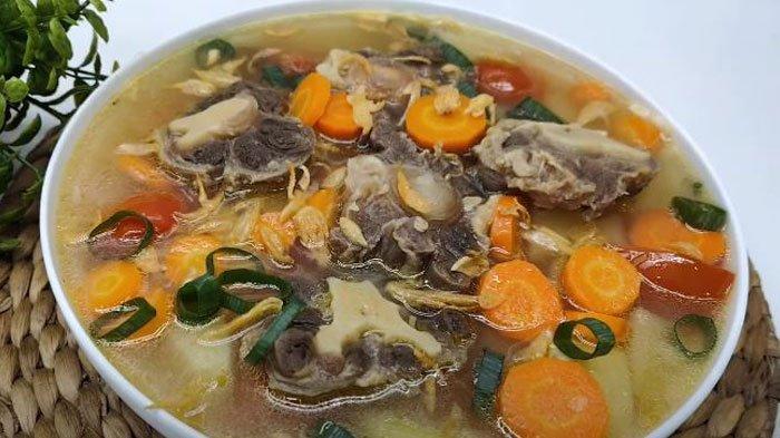 Resep Sop Buntut untuk Buka Puasa - Tribunjambi.com