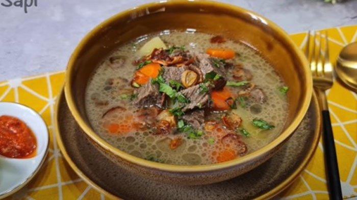Resep Sop Daging Sapi Bumbu Rempah - Halaman all - Tribunjambi.com