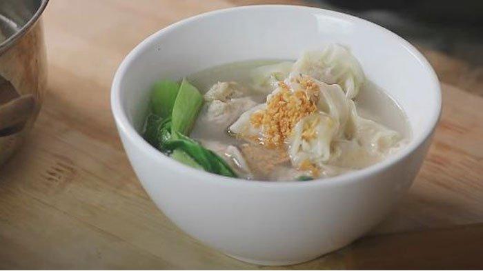 Resep Sup Pangsit, Bisa Gunakan Kaldu Instan - Tribunjambi.com