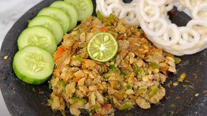 Resep Tempe Sambel Goang, Ulek Tempe Bersama Sambel - Tribunjambi.com