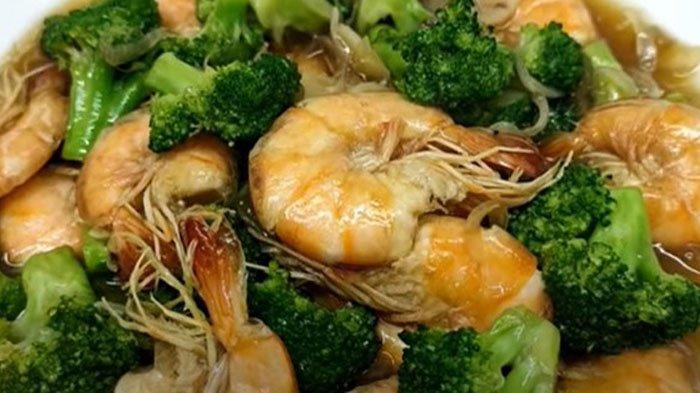 Makan Apa Hari Ini: Resep Udang Saus Tiram - Tribunjambi.com
